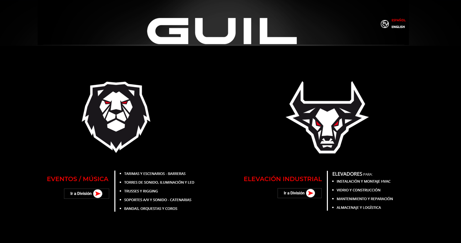 Nueva web para GUIL - Grup Apunts